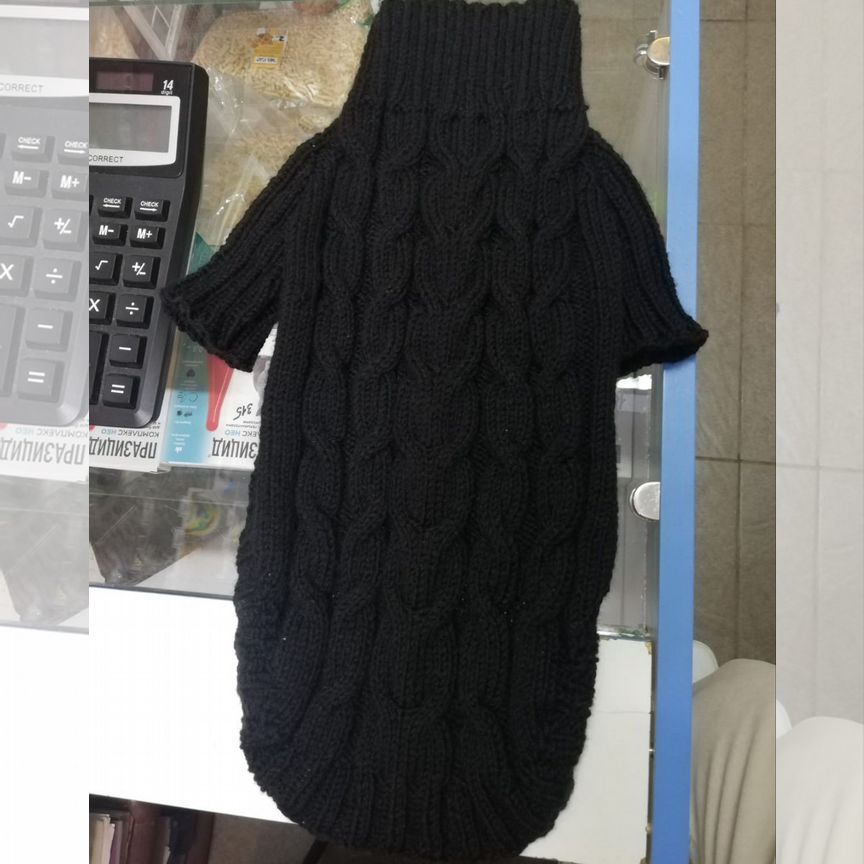 Жилет и кофта с косами для французика