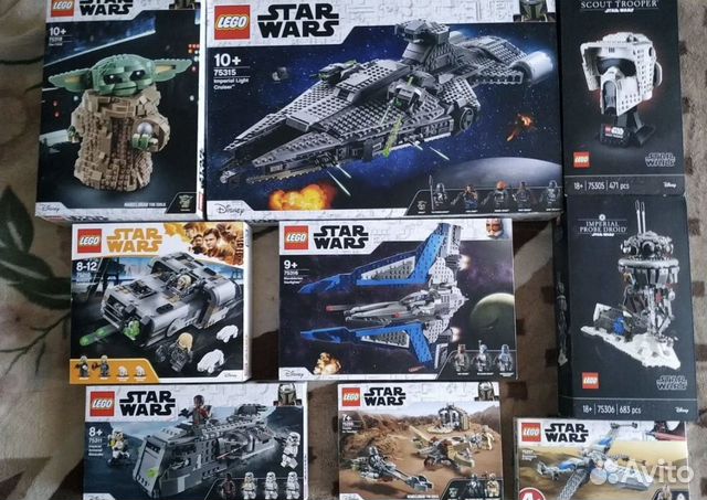 Lego Star Wars наборы купить в Москве с доставкой | Хобби и отдых | Авито