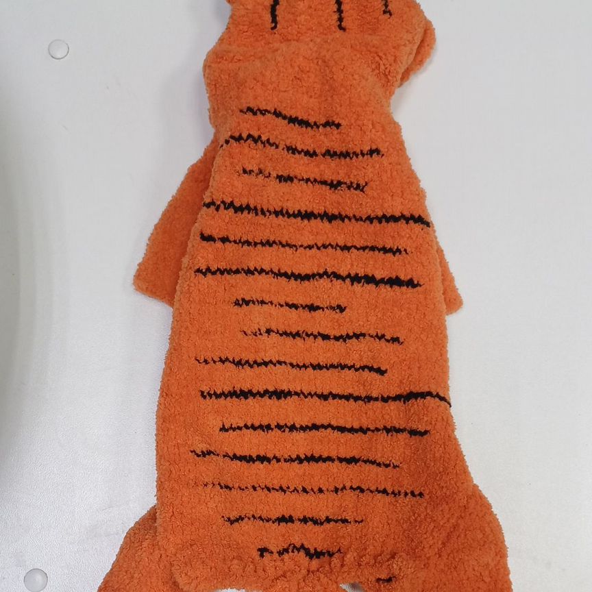 Свитер для собаки с капюшоном из мягкой пряжи, руч