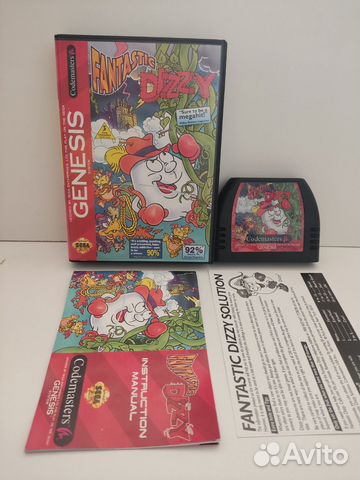 Fantastic dizzy Sega genesis купить в Старом Осколе | Электроника | Авито