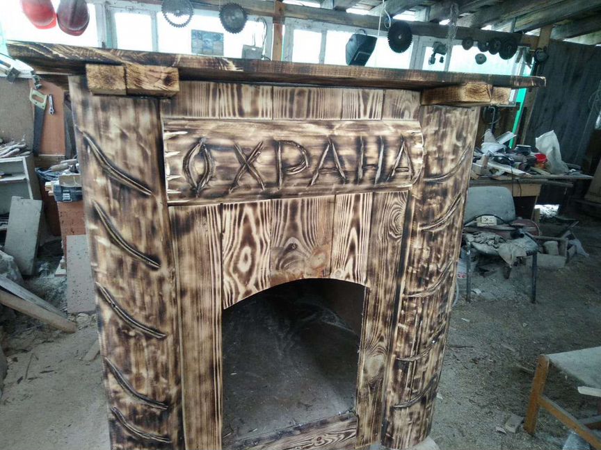 Утепленная собачья будка