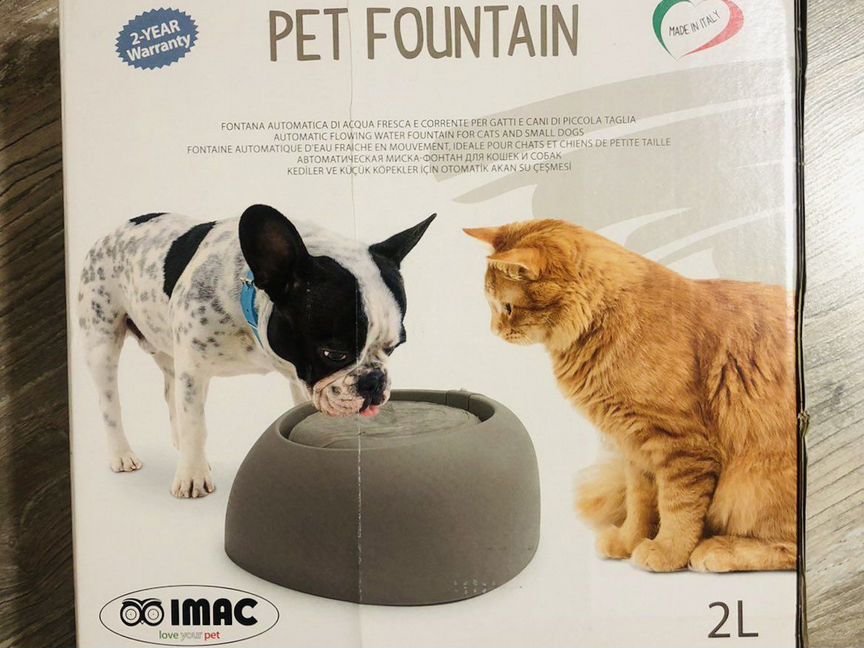 Фонтан-поилка для животных iMac Pet Fountain
