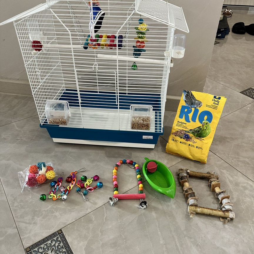 Клетка для попугая бу