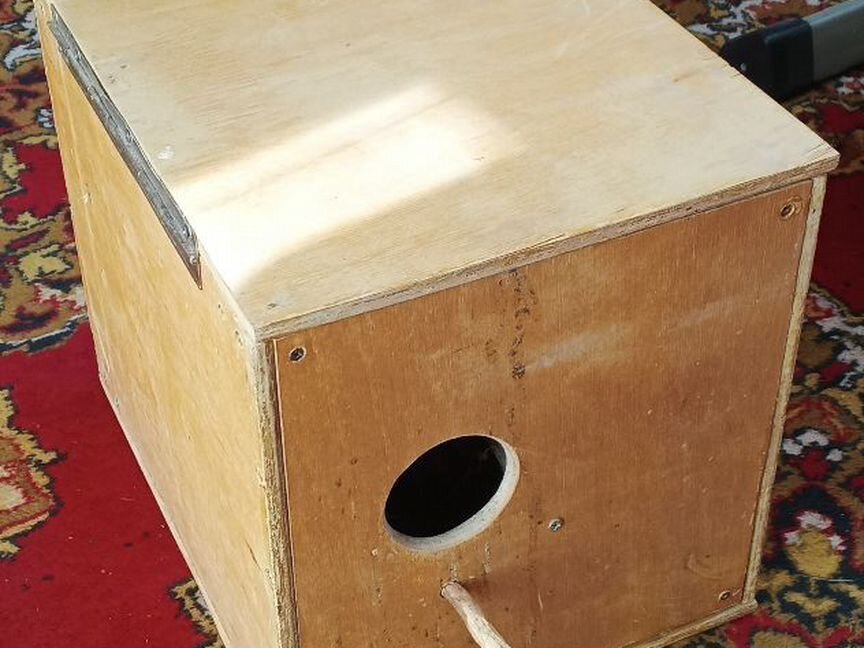 Домик гнездо для попугаеа