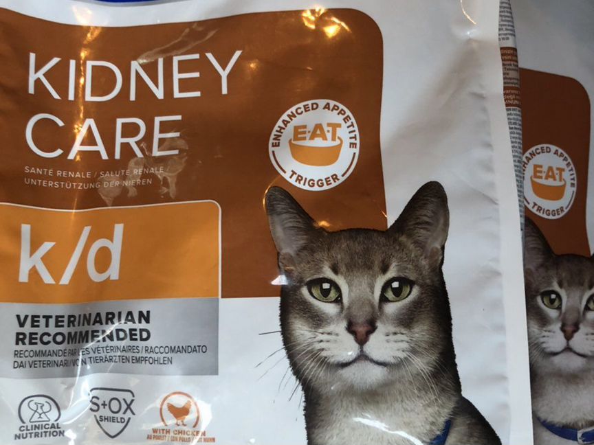 Лечебный корм для кошек Hill's Diet K/D 1,5 кг