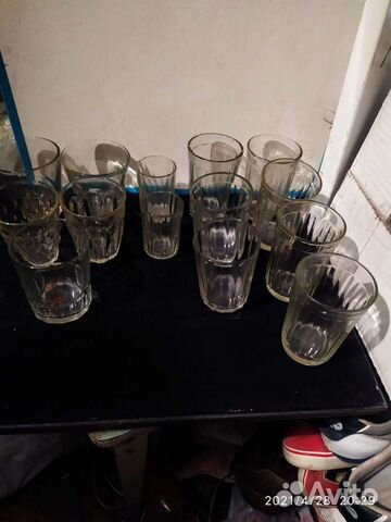 Стаканы граненые СССР купить в Мытищах | Хобби и отдых | Авито