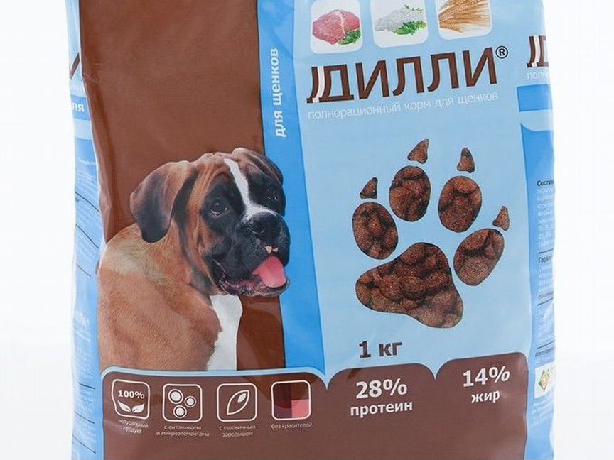 Корм Дилли для щенков