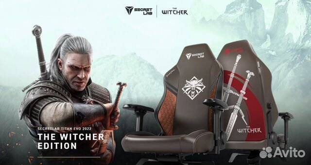 Secretlab x The Witcher (Ведьмак) Titan Evo 2022 купить в Санкт ...