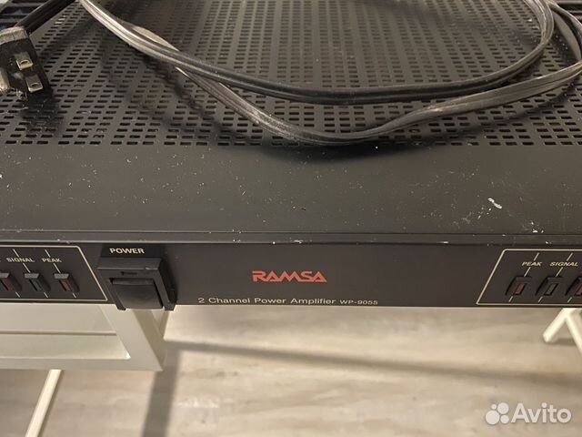 Усилитель Panasonic Ramsa WP-9055 купить в Москве | Электроника | Авито