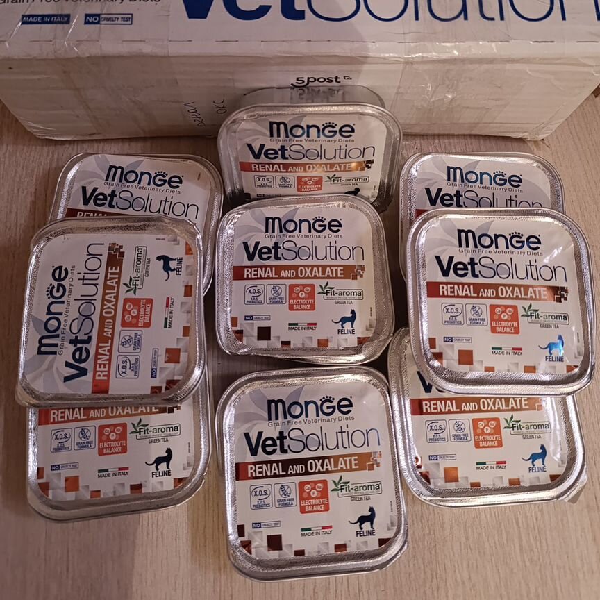 Корм для кошек Моngе VetSоlution Rеnal аnd Oхalate