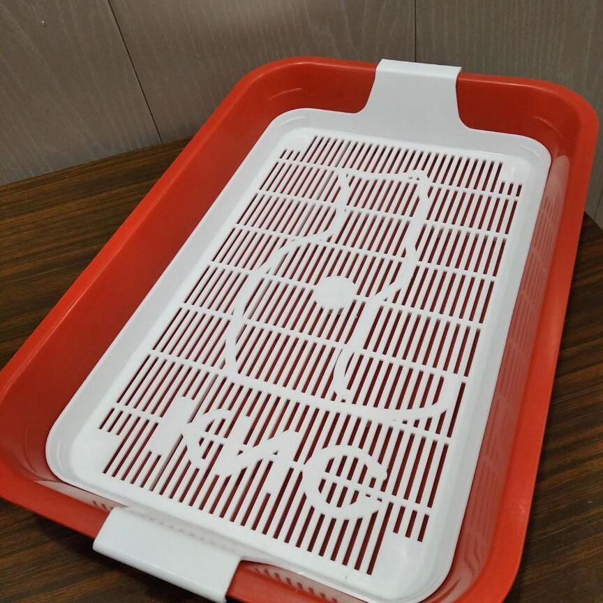 Туалет для кошек кис большой с сеткой