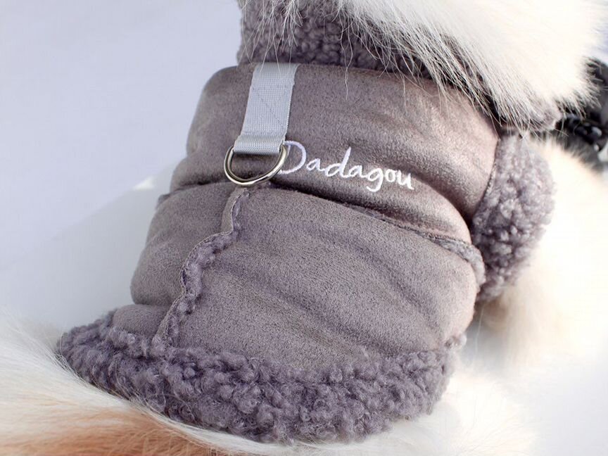 Дубленка для собаки, одежда для собак мелких пород