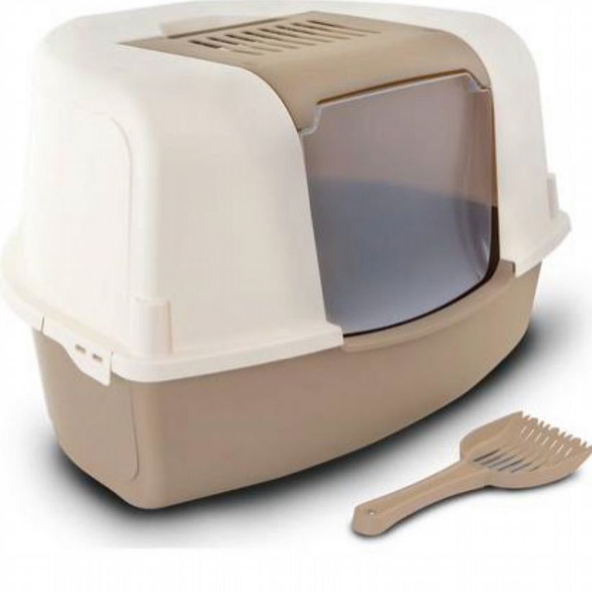 Закрытый лоток для кошек большой