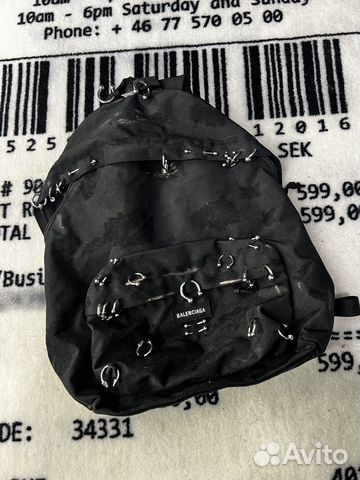 Balenciaga Piercing Backpack Рюкзак купить в Санкт-Петербурге | Личные ...