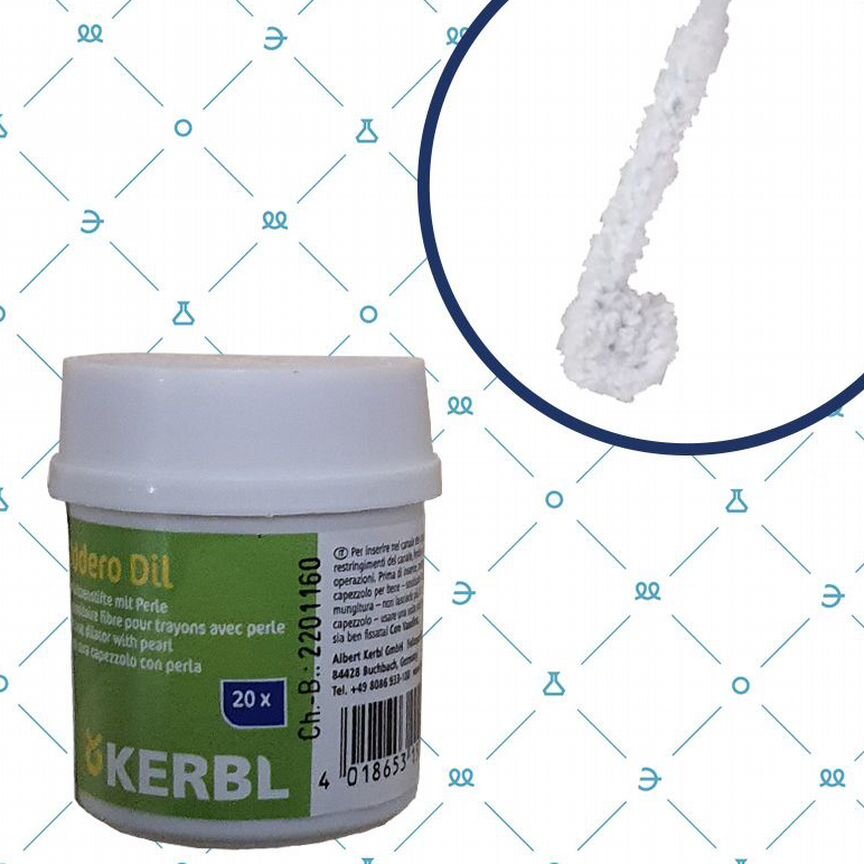 Шерстяные сосковые штифты с мазью Kerbl