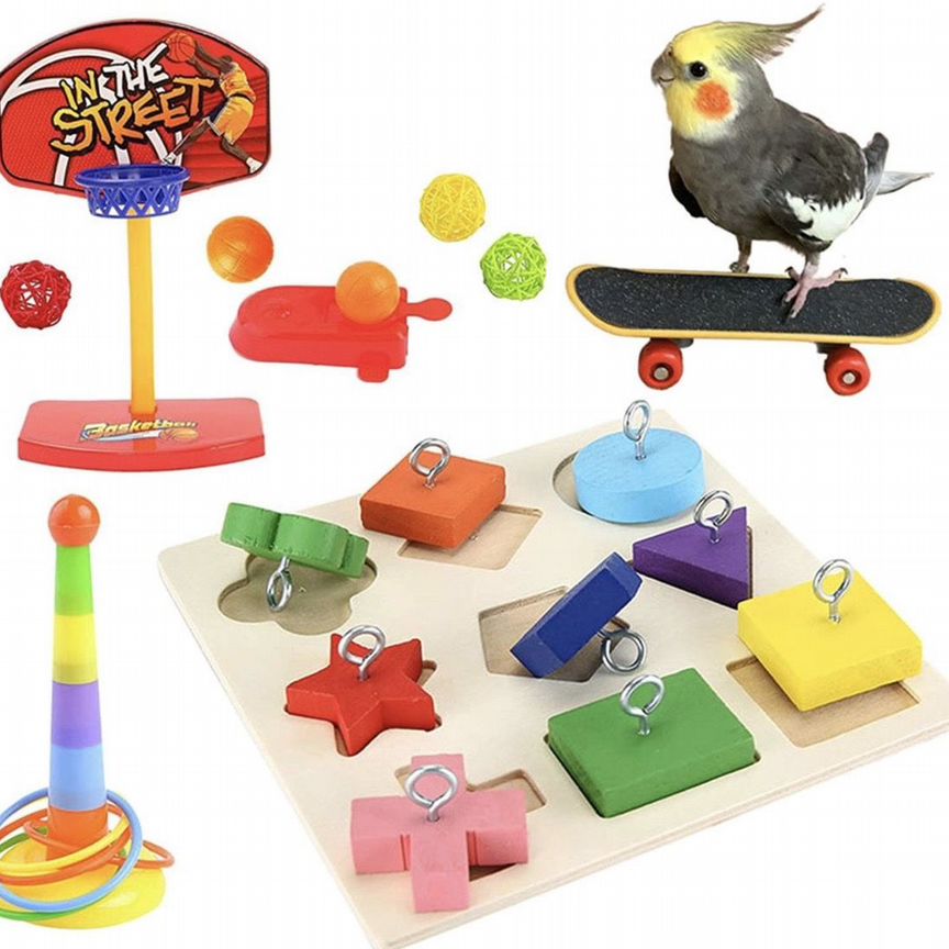 Набор игрушек для птиц