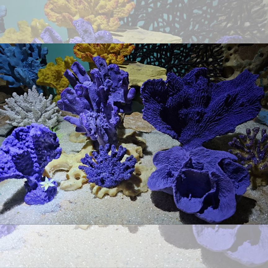 Кораллы для аквариума искусственные
