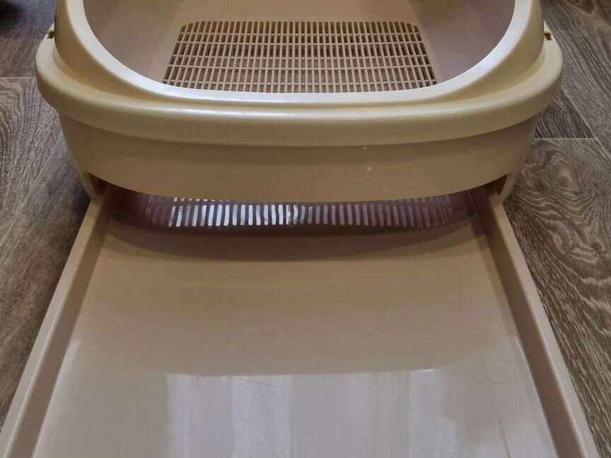 Туалет-лоток с сеткой и выдвижным поддоном stefan