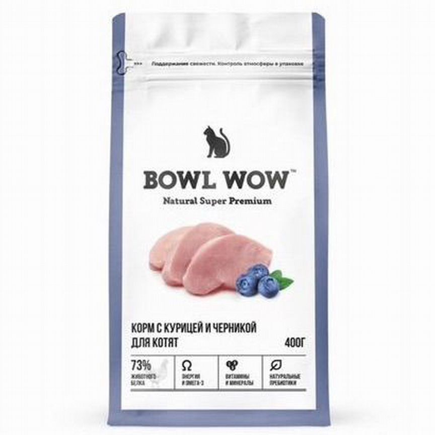 Сухой корм для котят Bowl Wow