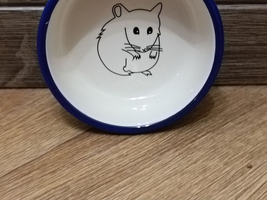 Миска и колёса для хомяка