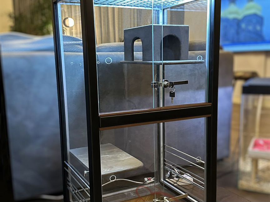 Витрина-вольер для обезьян "Джуманджи - мини"