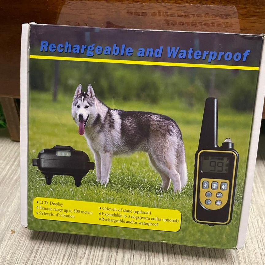 Ошейник электро для собаки новый