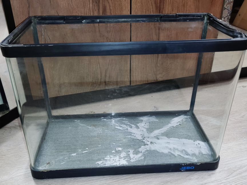 Аквариум jebo, разбито дно, 50 литров