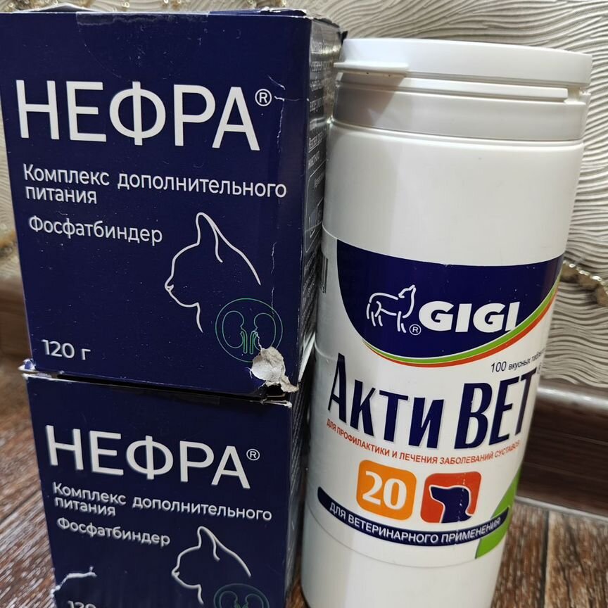Нефра, Актив вет