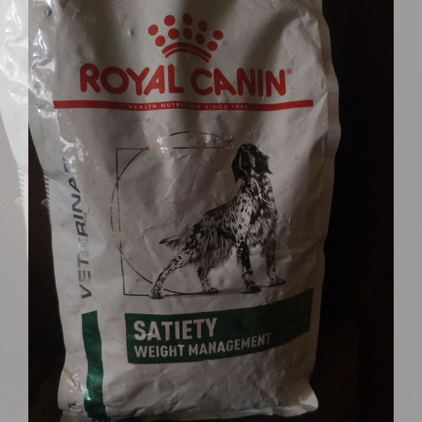 Корм для собак royal canin satiety