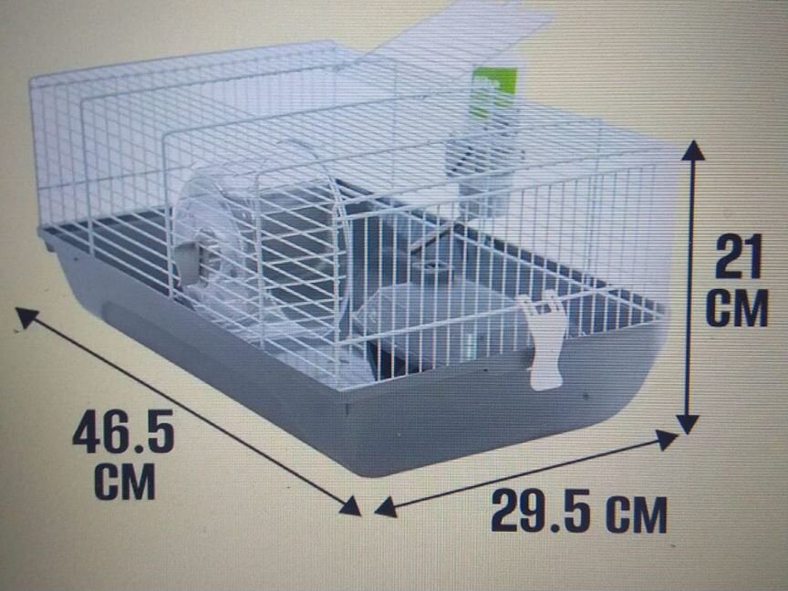 Клетка для грызунов с поилкой