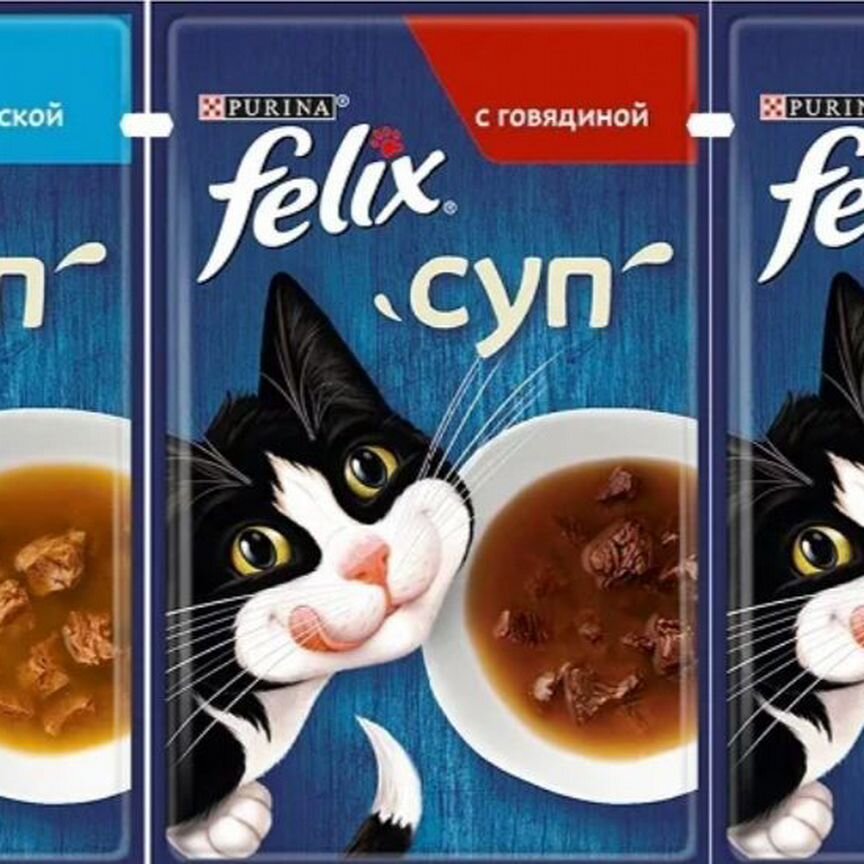 Felix Феликс суп (влажный корм)
