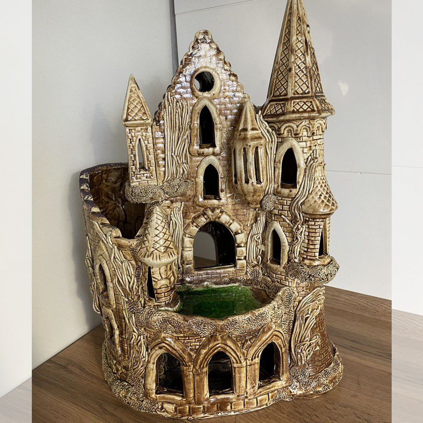 Грот замок для аквариума