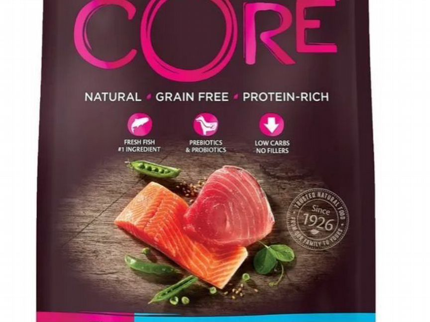 Корм Wellness core Small Breed Ocean для собак