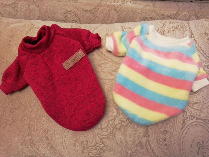 Новые кофточки на щенка или маленькую собачку