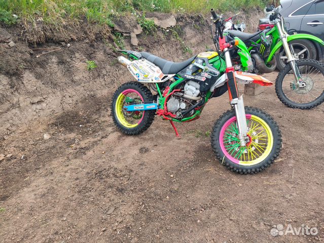 Мотоцикл Kawasaki KLX250E Эндуро купить в Красноярске | Транспорт | Авито