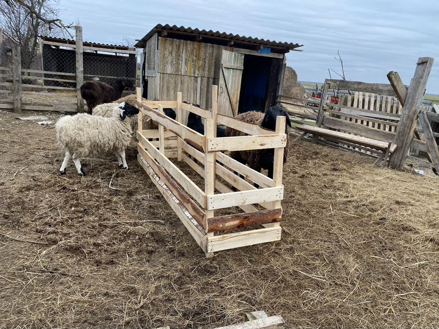 Кормушка под сено для овец