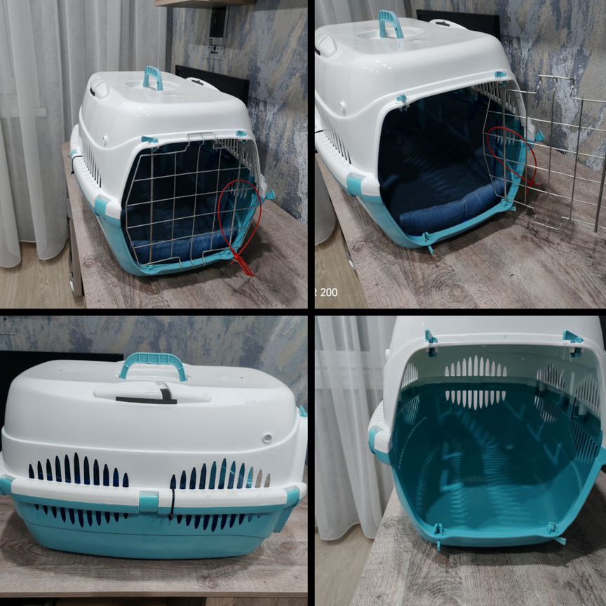 Переноска для животных пластиковая