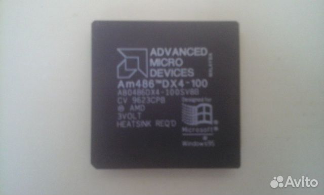 Процессор am486 dx4-100 купить в Санкт-Петербурге | Электроника | Авито