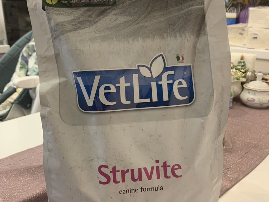 Корм для собак Farmina Struvite Vetlife