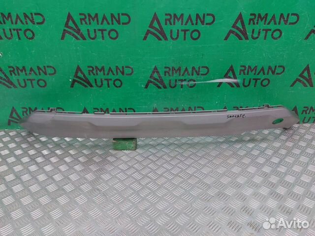 Накладка бампера задняя Hyundai Santa Fe 4 TM купить в Москве Hyundai ...