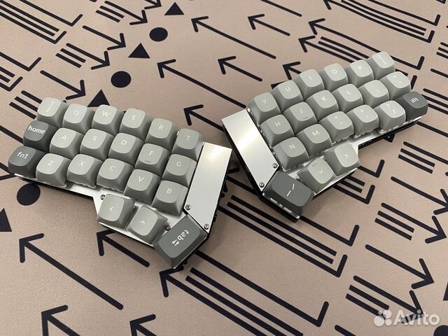 Эргономичная клавиатура Corne (crkbd) в сборе купить в Санкт-Петербурге ...