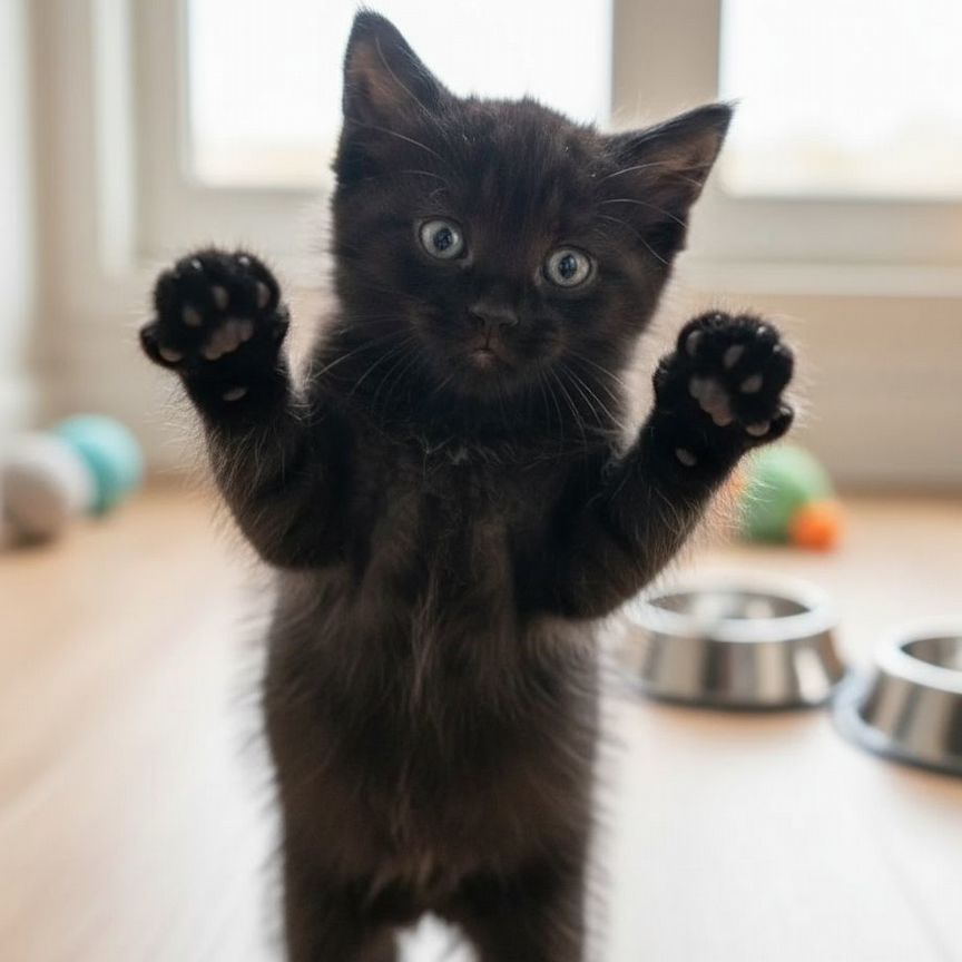 Котёнок в добрые руки