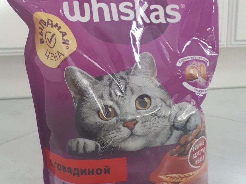 Сухой корм для кошек вискас