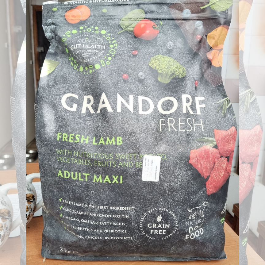 Корм для собак grandorf fresh maxi