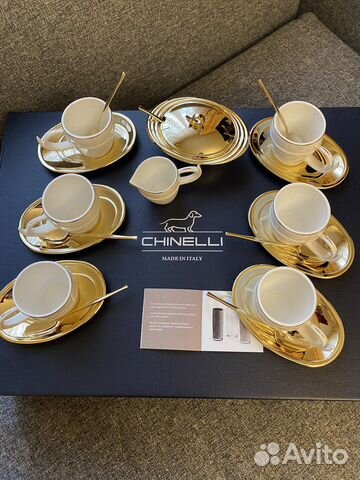 Чайно кофейный сервиз chinelli,Италия купить в Москве | Товары для дома ...