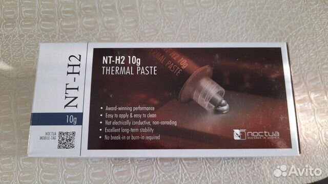 Термопаста Noctua NT-H2 (10 грамм) купить в Санкт-Петербурге ...