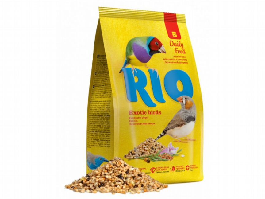 Корм для экзотических птиц Rio (500 г)