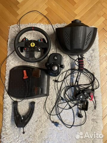 Руль thrustmaster t300, logitec shifter, ручник купить в Москве ...