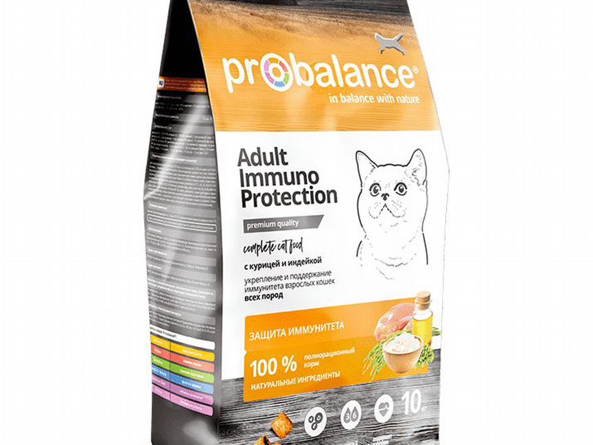 Сухой корм ProBalance Immuno курица/индейка 10кг