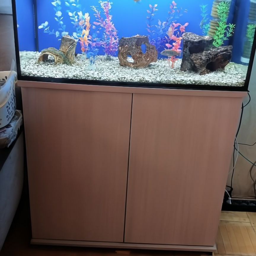 Аквариум 160 литров с тумбой